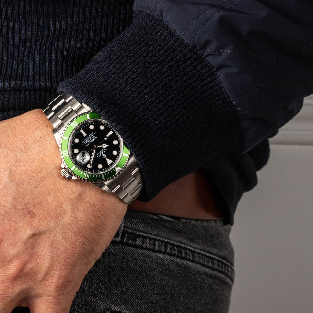 2003 Rolex Submariner Lunette Verte reference 16610LV: F0 serial Fanta ...