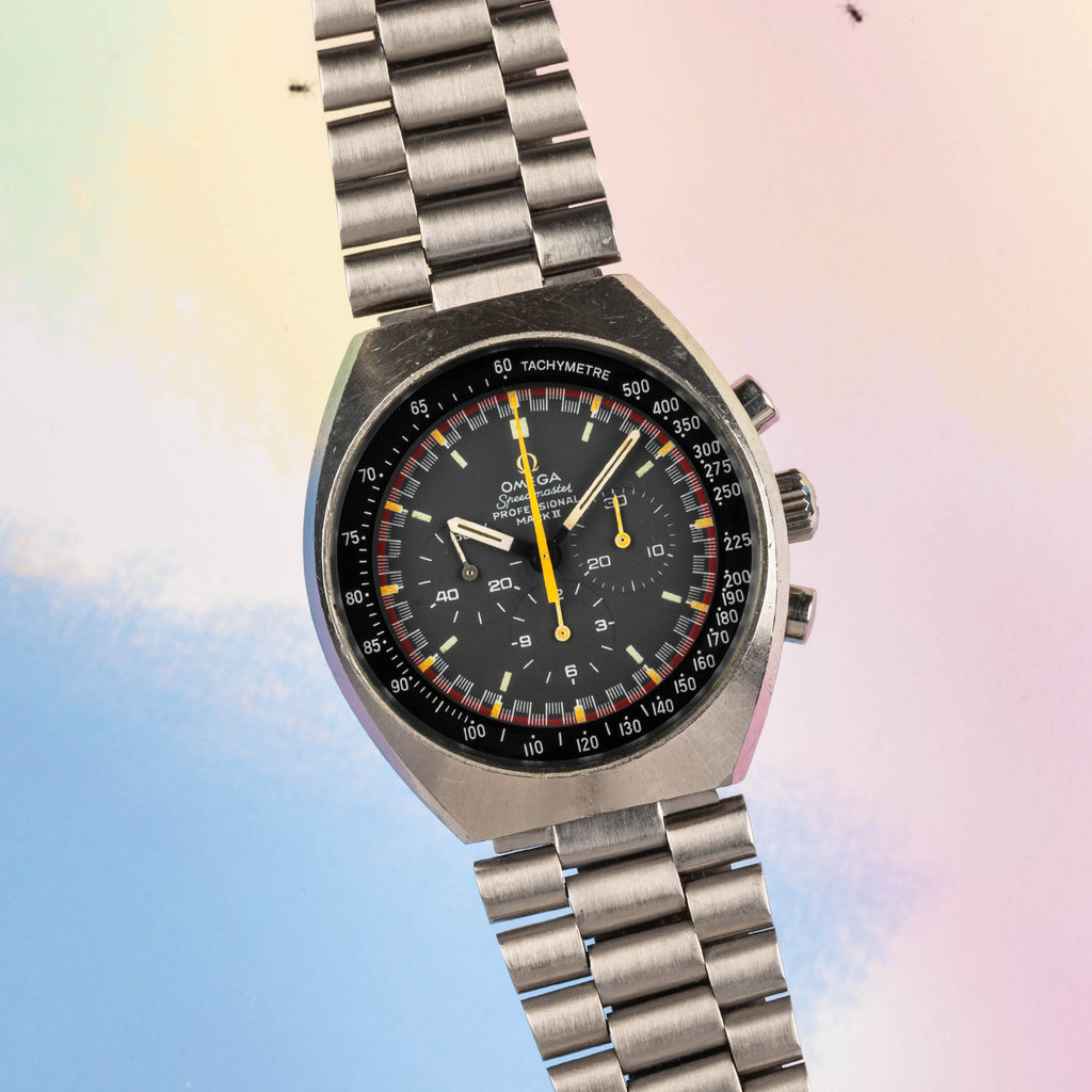 1970 (circa) Omega Speedmaster MK2 Racing dial: TOP conditions & all o ...