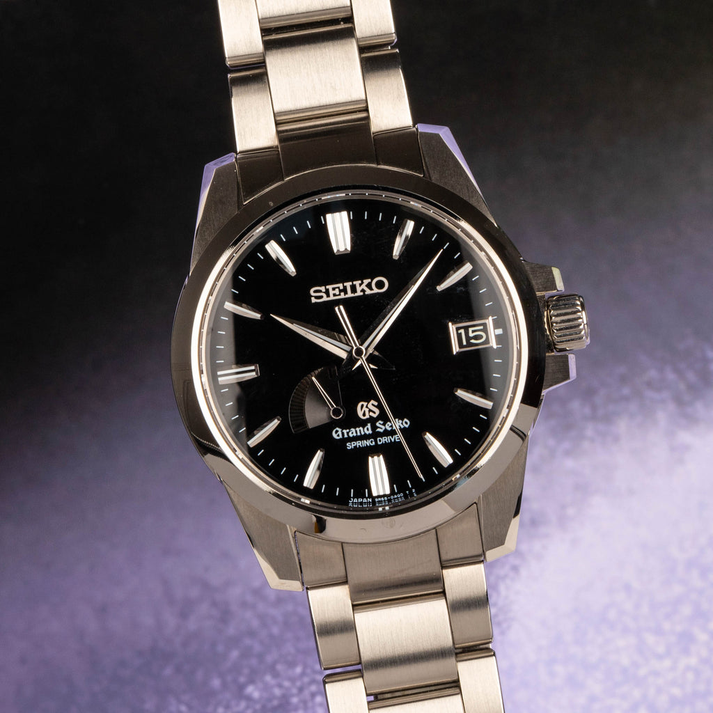 2009 Grand Seiko "Tokyo test" signed & from Joel Robuchon, spring driv ...