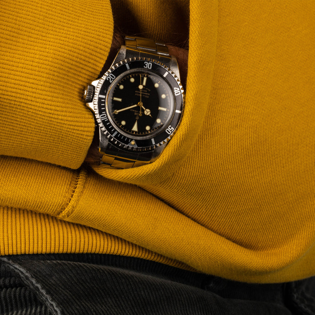 1963 Tudor Submariner PCG ref 7928: Tropical gilt chapter ring dial ...